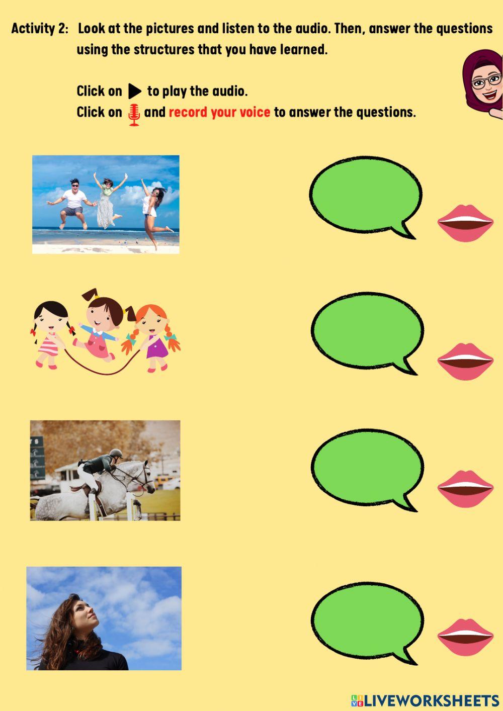 Ask and answer about past events worksheet | Live Worksheets