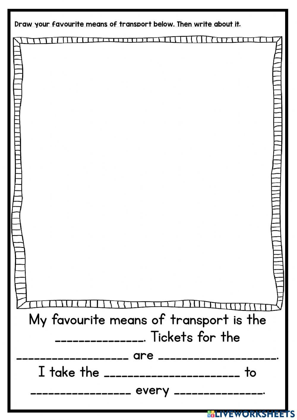 English Year 4 Module 6: Getting Around 3237914