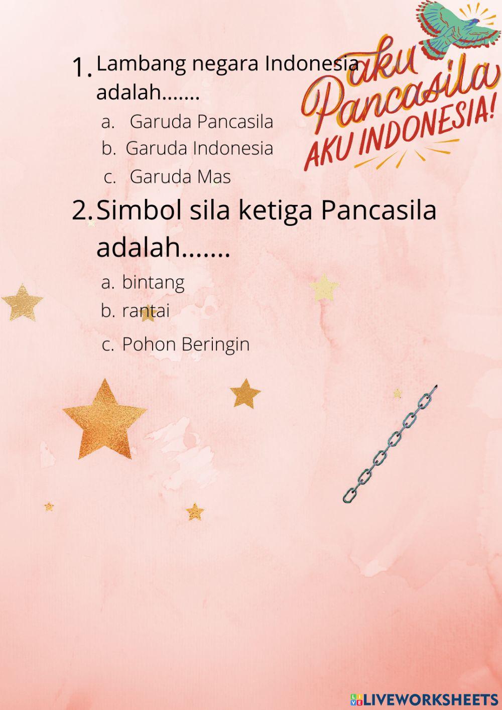Lambang Negara Garuda Pancasila Interactive Worksheet Images And – Bilarasa Lambang Negara Garuda Pancasila Interactive Worksheet Images And – Bilarasa