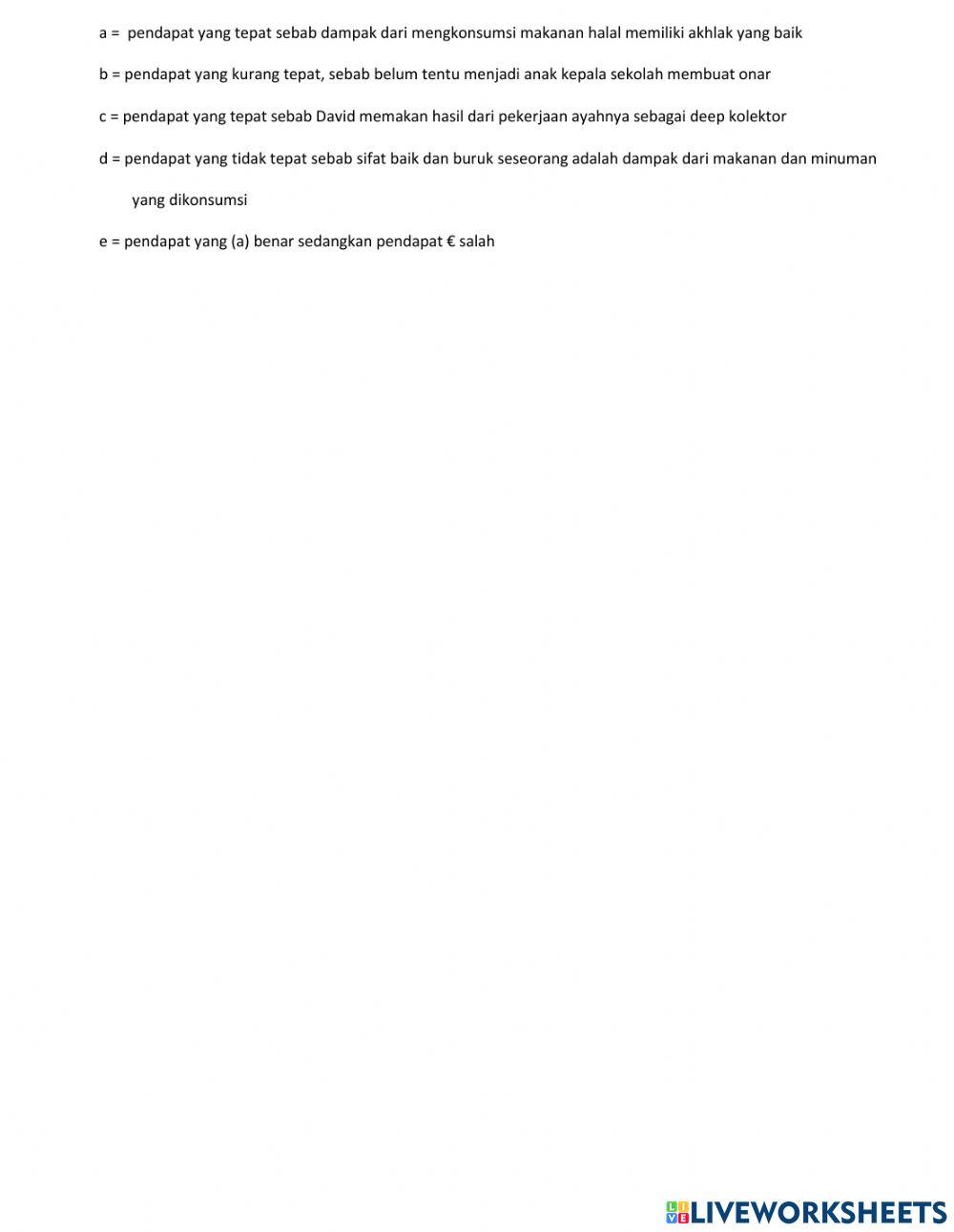 Rofiq interactive worksheet | Live Worksheets