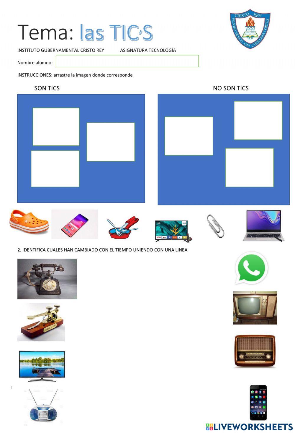 Tic | Free Interactive Worksheets | 1206919