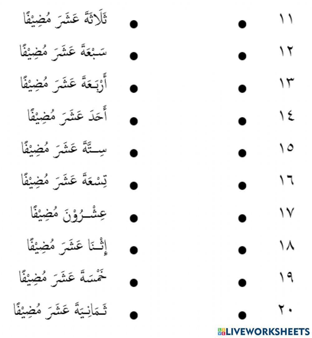Adad Ma'dud Mudzakar worksheet | Live Worksheets