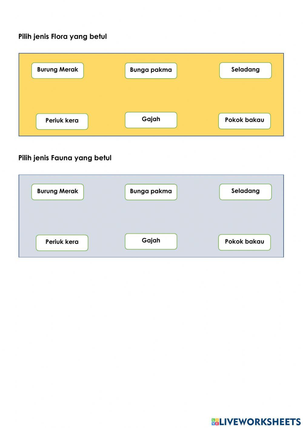 Menulis online activity | Live Worksheets