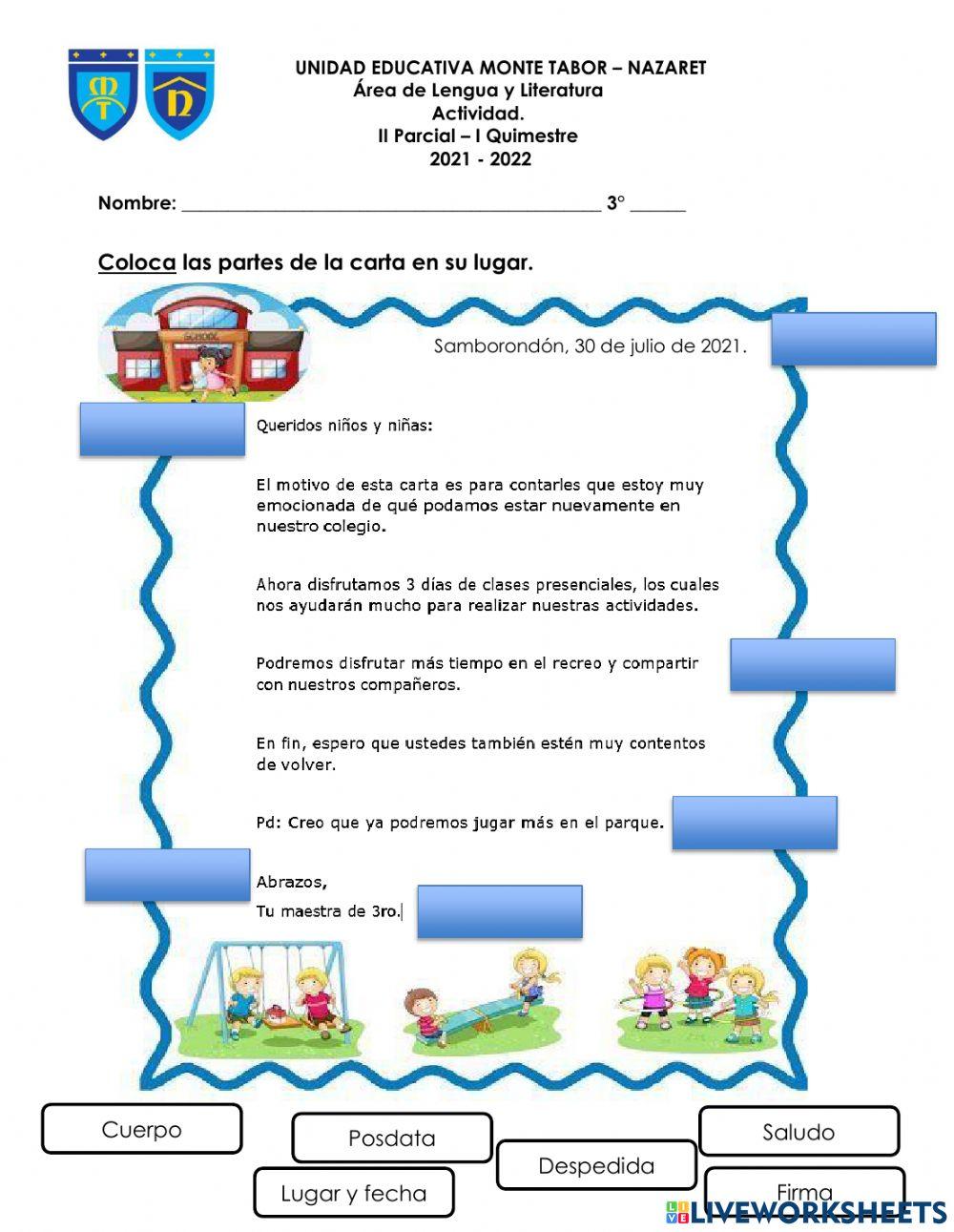 Practiquemos interactive worksheet | Live Worksheets