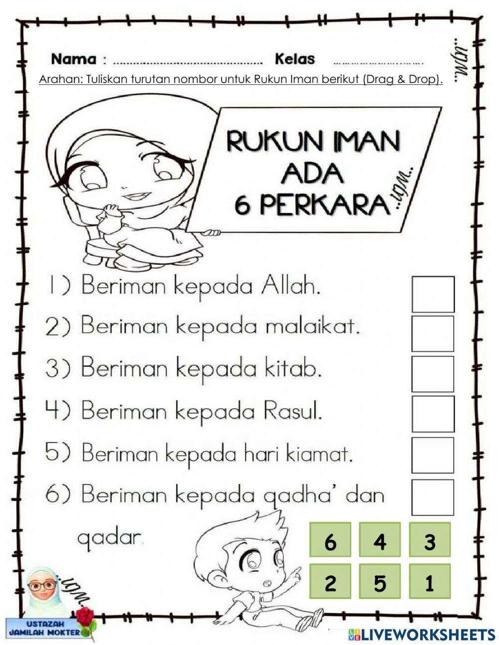 Rukun Iman 1210638 | Khairunnisa Abdul Aziz | Live