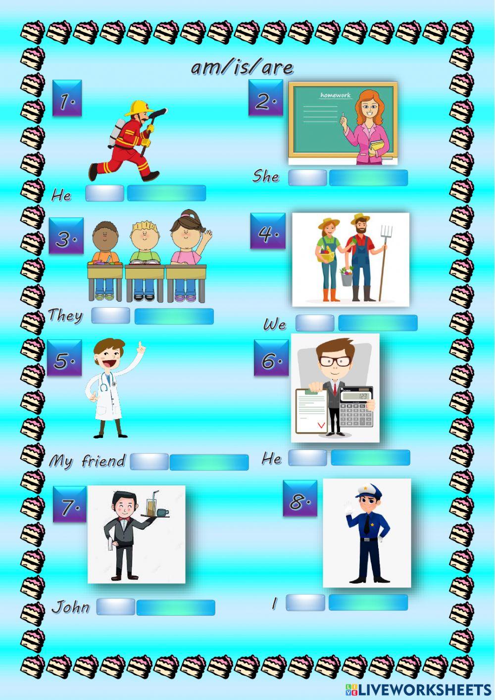 Professions and occupations | Live Worksheets