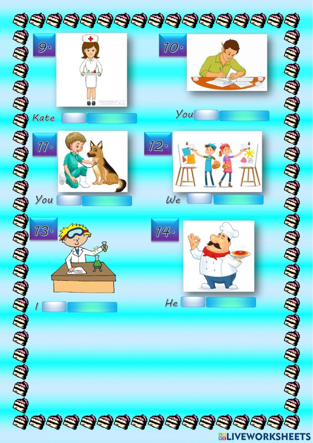 Professions and occupations | Live Worksheets