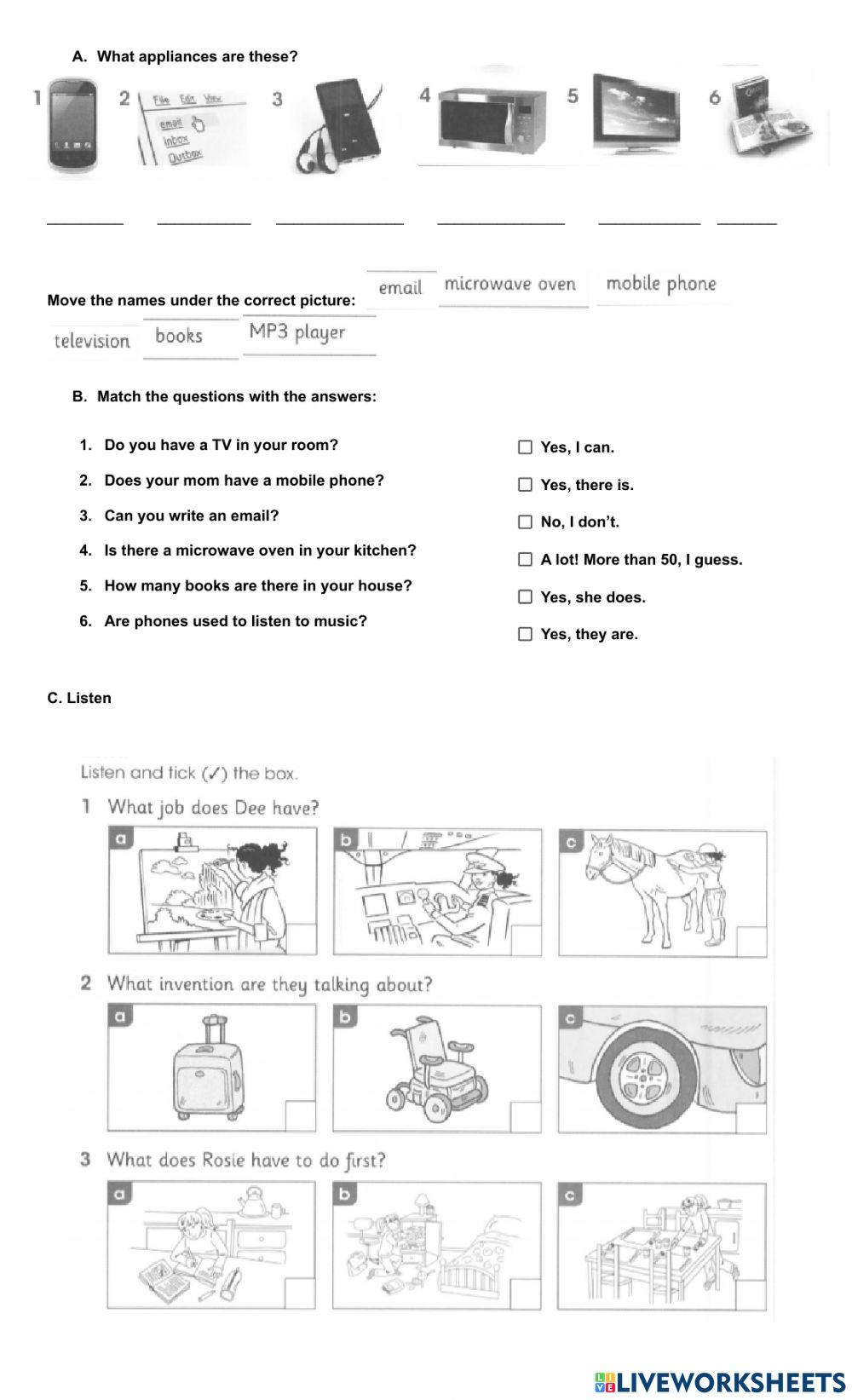Inventions practice 1141116 | flaviatl | Live Worksheets
