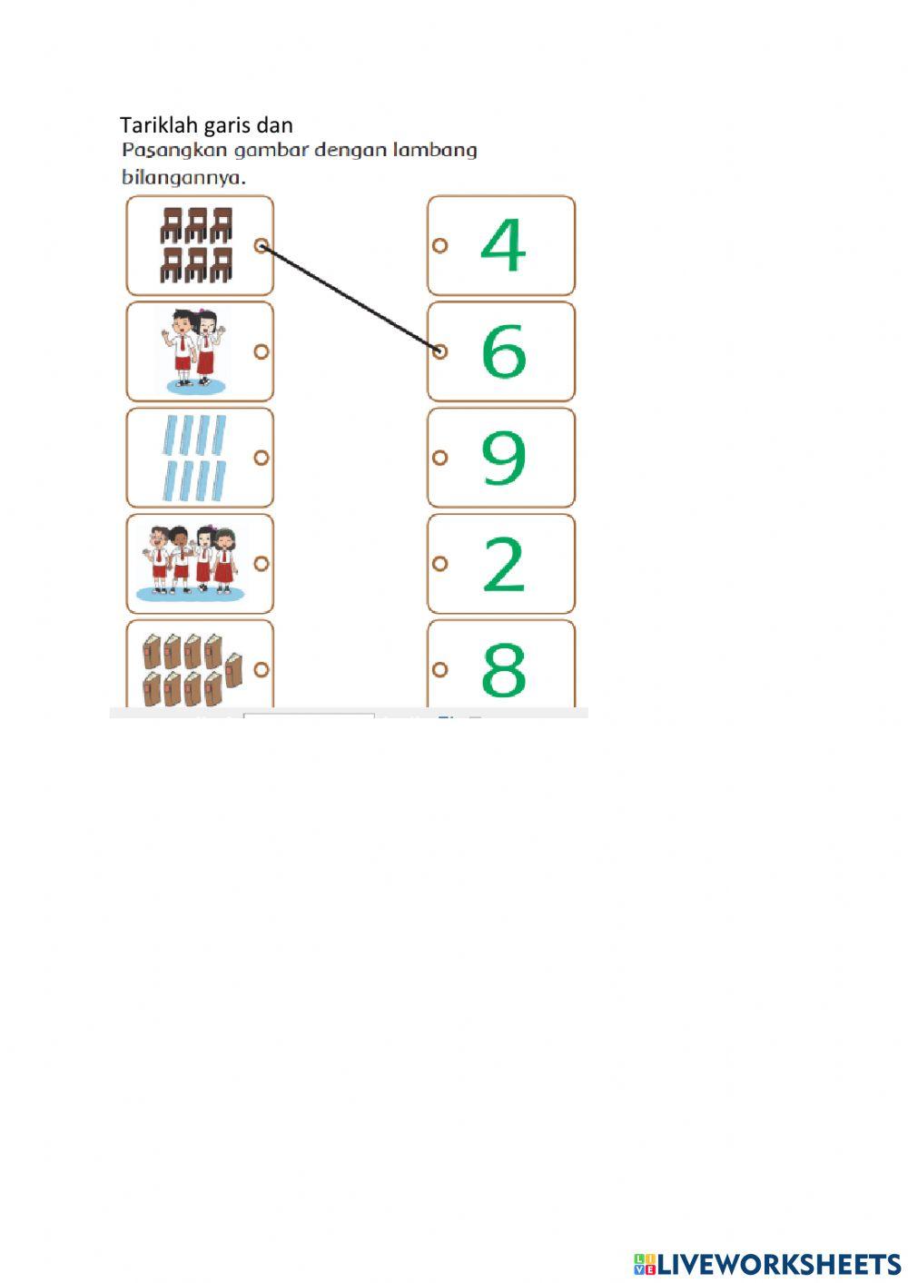 Tema 1 Sub Tema 2 exercise | Live Worksheets