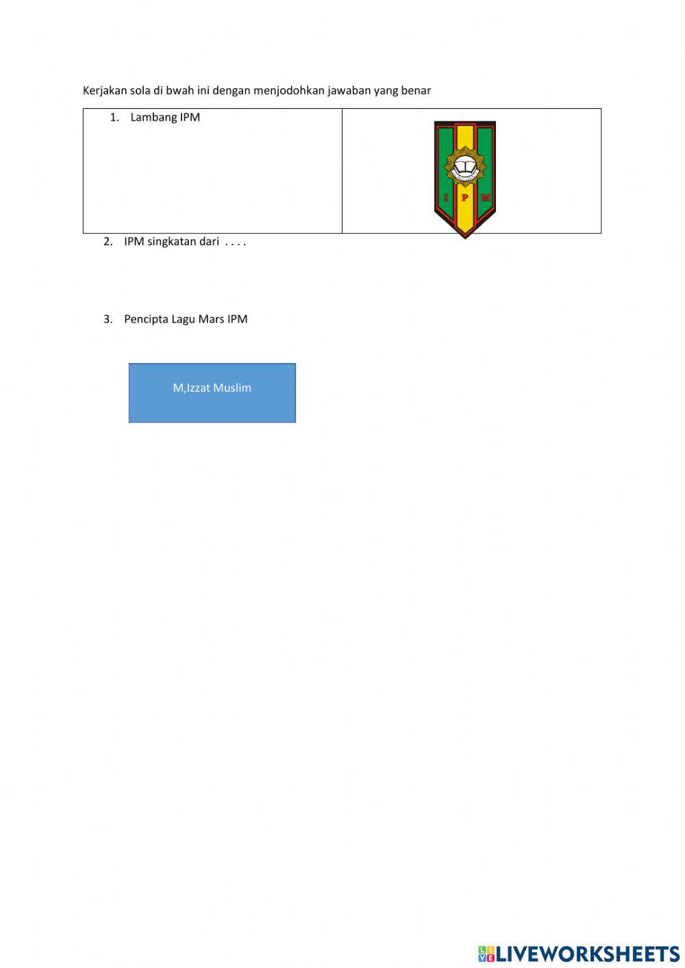 Pkm worksheet | Live Worksheets