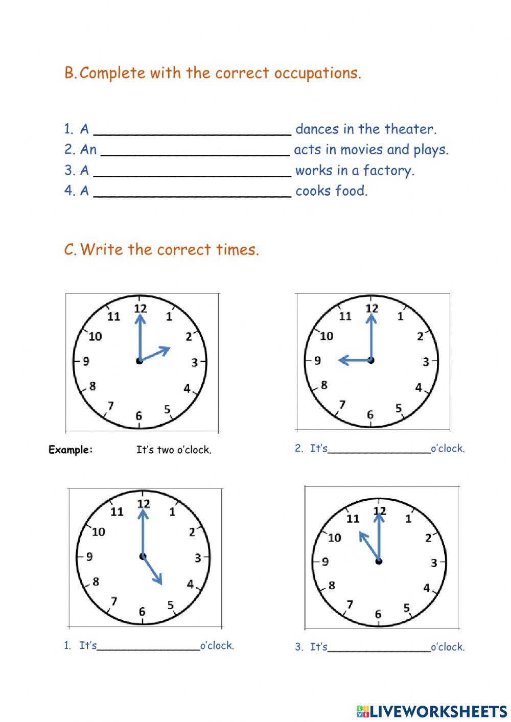 Backpack 2.3 - Final Test worksheet | Live Worksheets