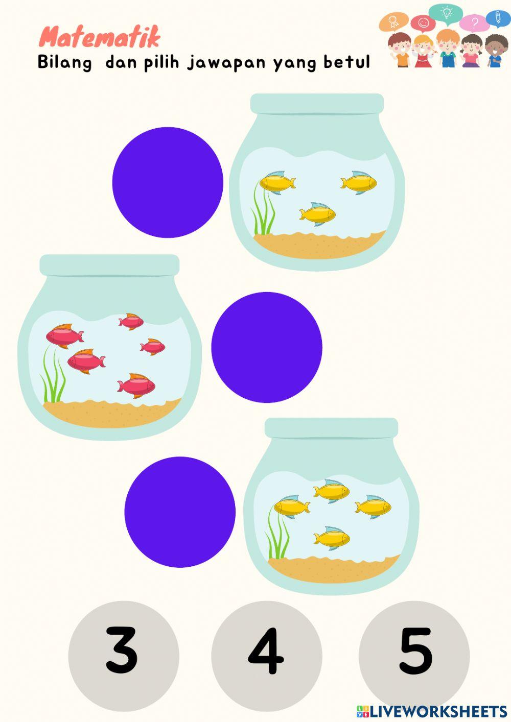 Matematik online exercise for 1 | Live Worksheets