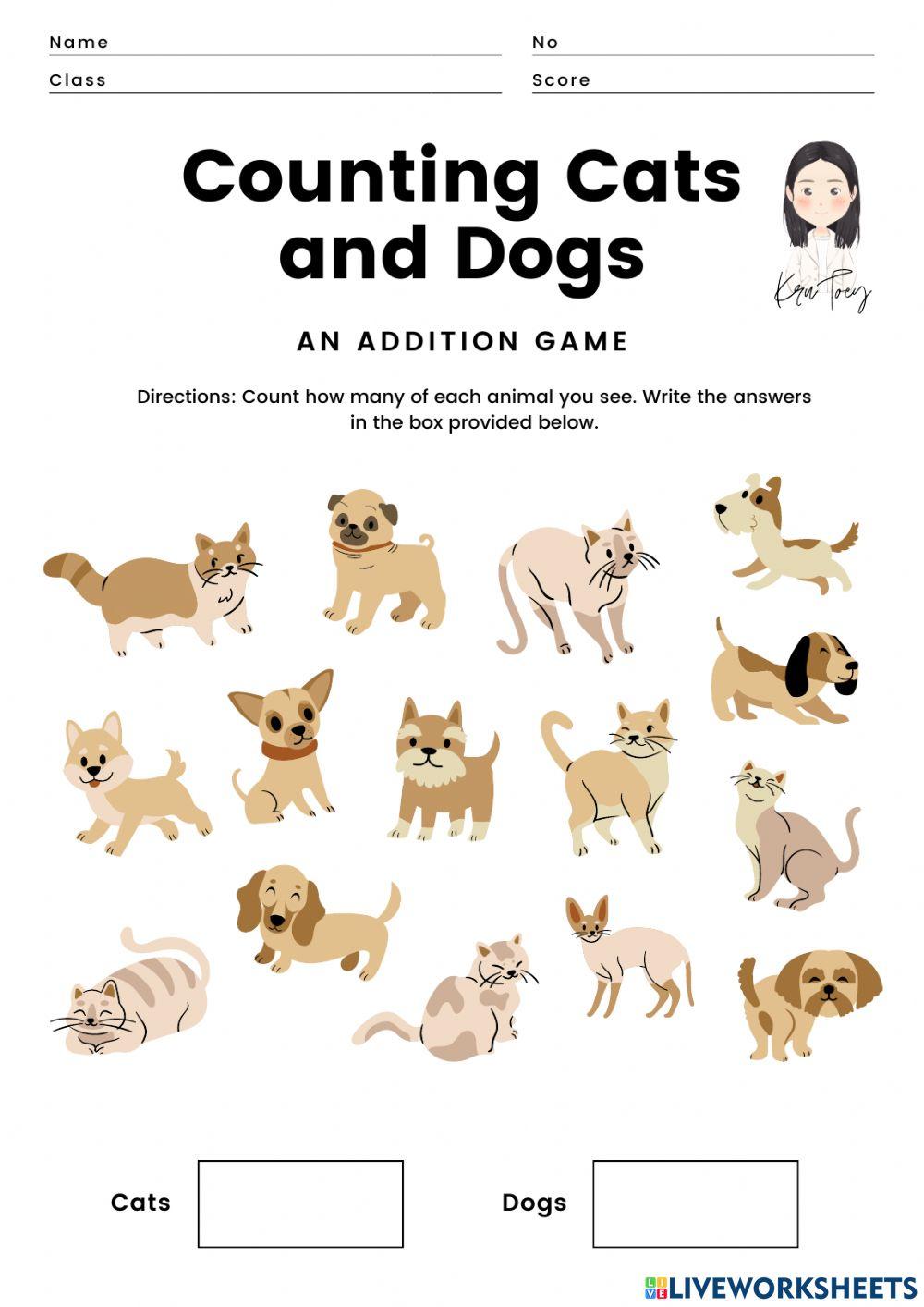 Counting online exercise for grade 1-grade 3 | Live Worksheets