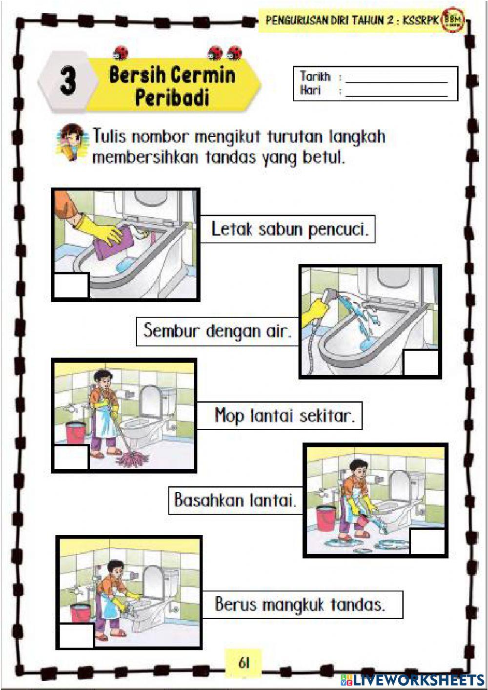 Lembaran Kerja Kebersihan Diri Lembaran Kerja Bersih Tandas Nbkomputer ... Lembaran Kerja Kebersihan Diri Lembaran Kerja Bersih Tandas Nbkomputer ...