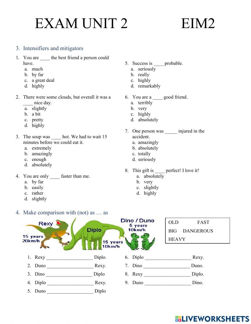Exam Unit 2 EIM2 1141500 | Alejandra Lizeth Tenorio