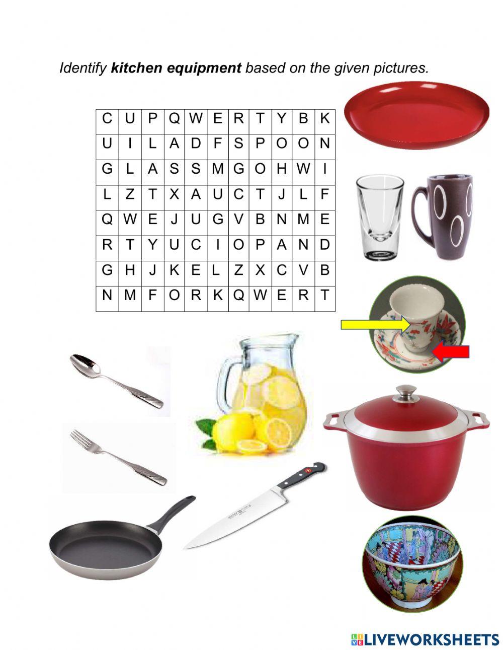 Kitchen 1142669 | SUHAINA RISAL | Live Worksheets