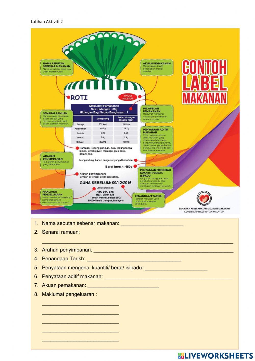 Kemahiran Menulis- Label 1143691 | AthirahMorzaidie