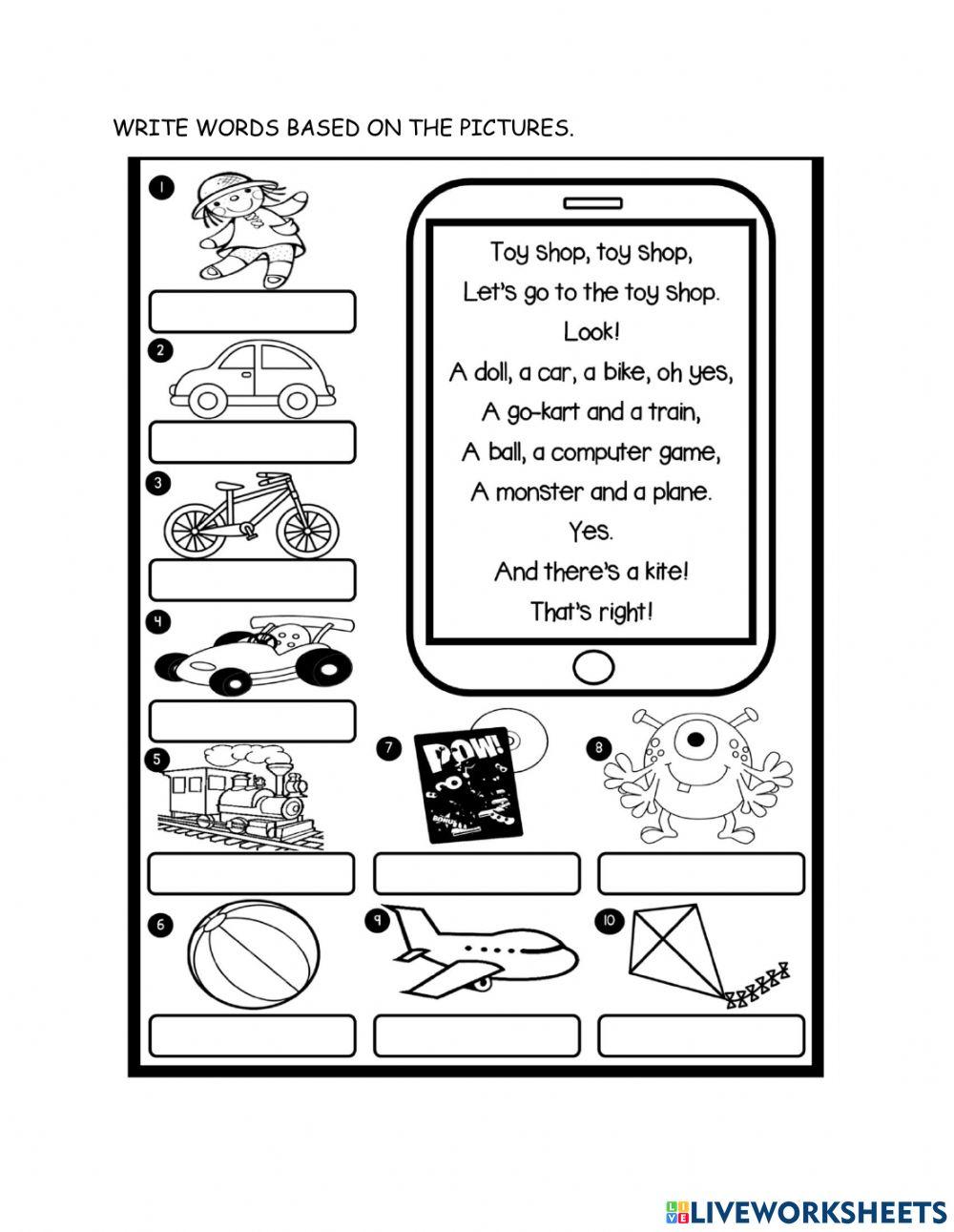 Let's play interactive activity for 1 | Live Worksheets Let's play interactive activity for 1 | Live Worksheets