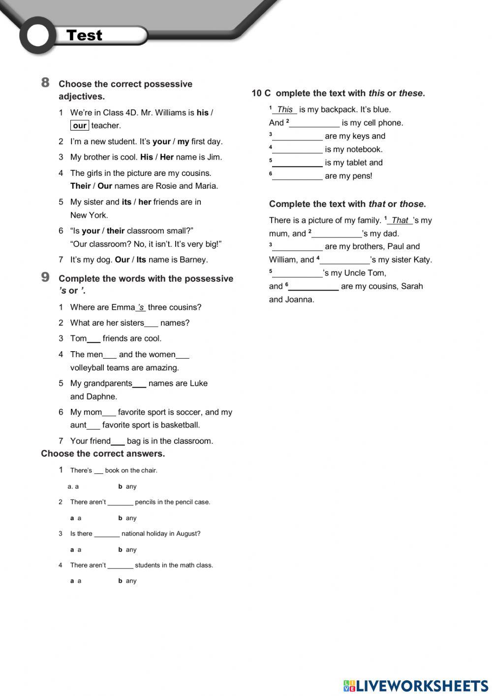 Exam metro star… | Free Interactive Worksheets | 1144519