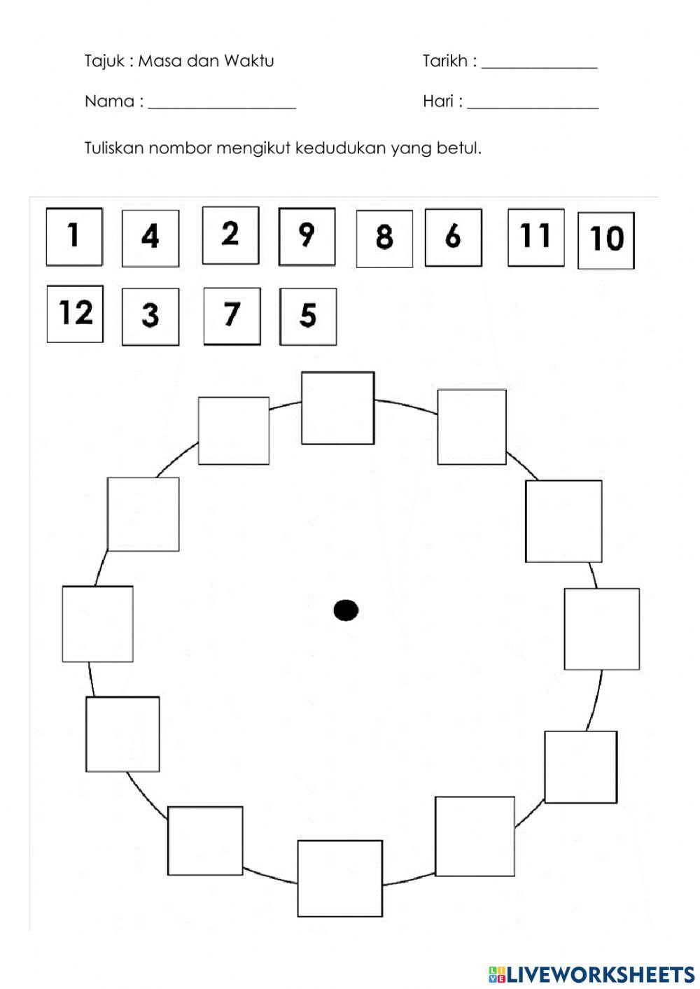 Matematik ppki interactive worksheet for PPKI TAHAP 1 | Live Worksheets