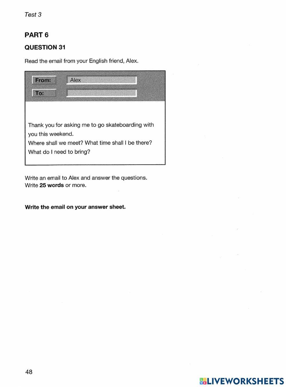 3271159 | A2 KEY 1 2020 - Reading - Test 03 | TA Day Kem