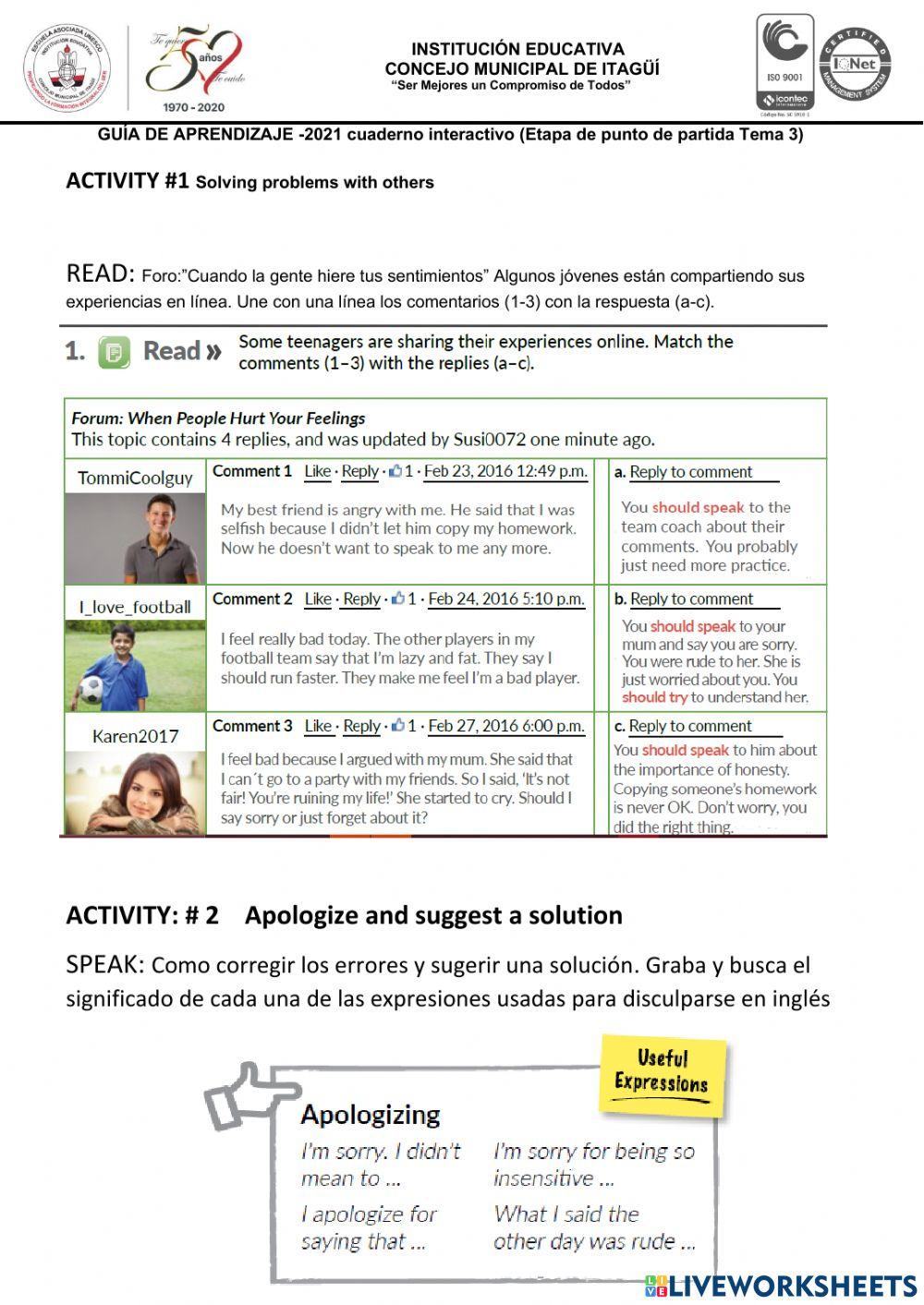 Way to go 8° | Free Interactive Worksheets | 1147966