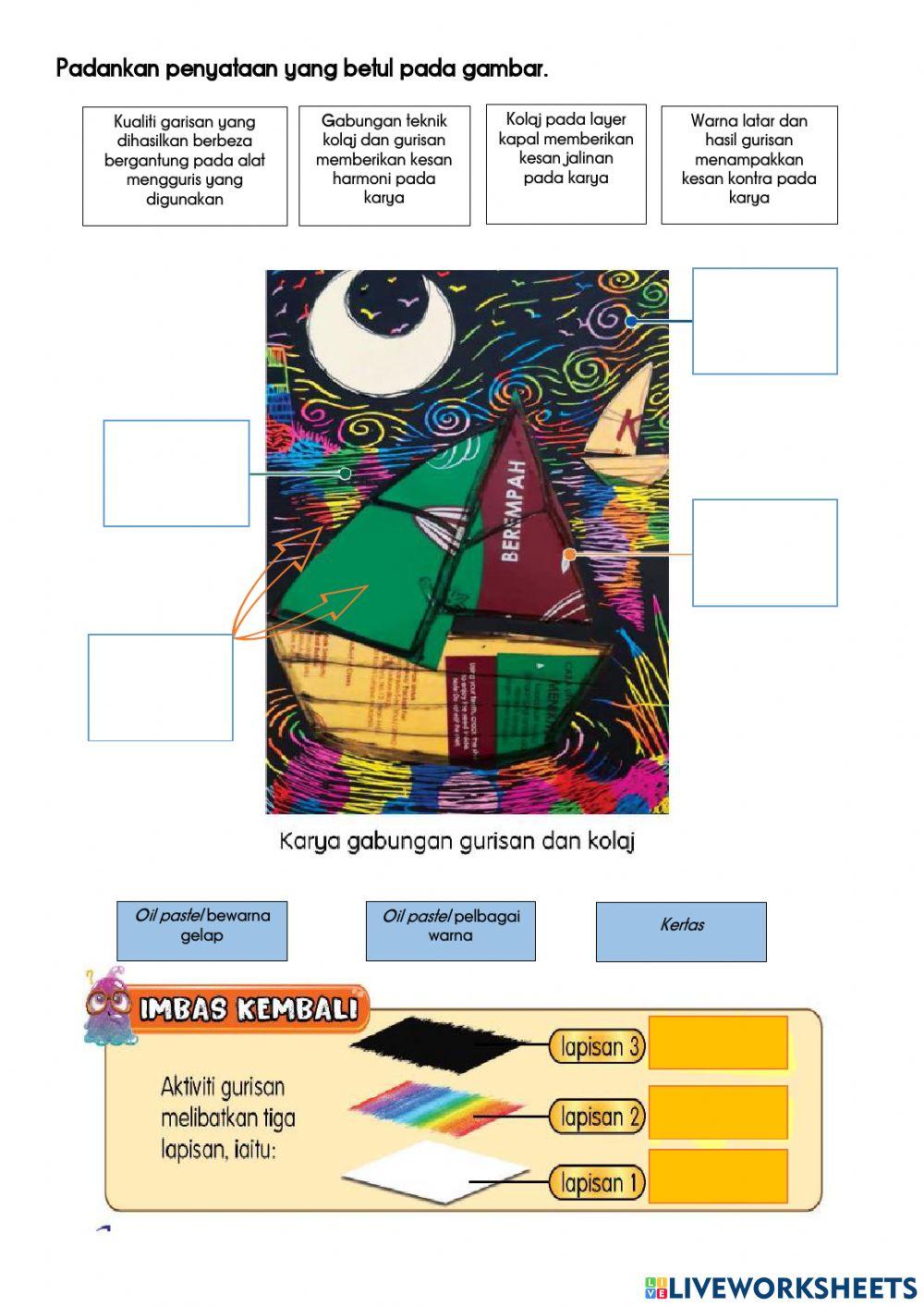 Menggambar activity | Live Worksheets