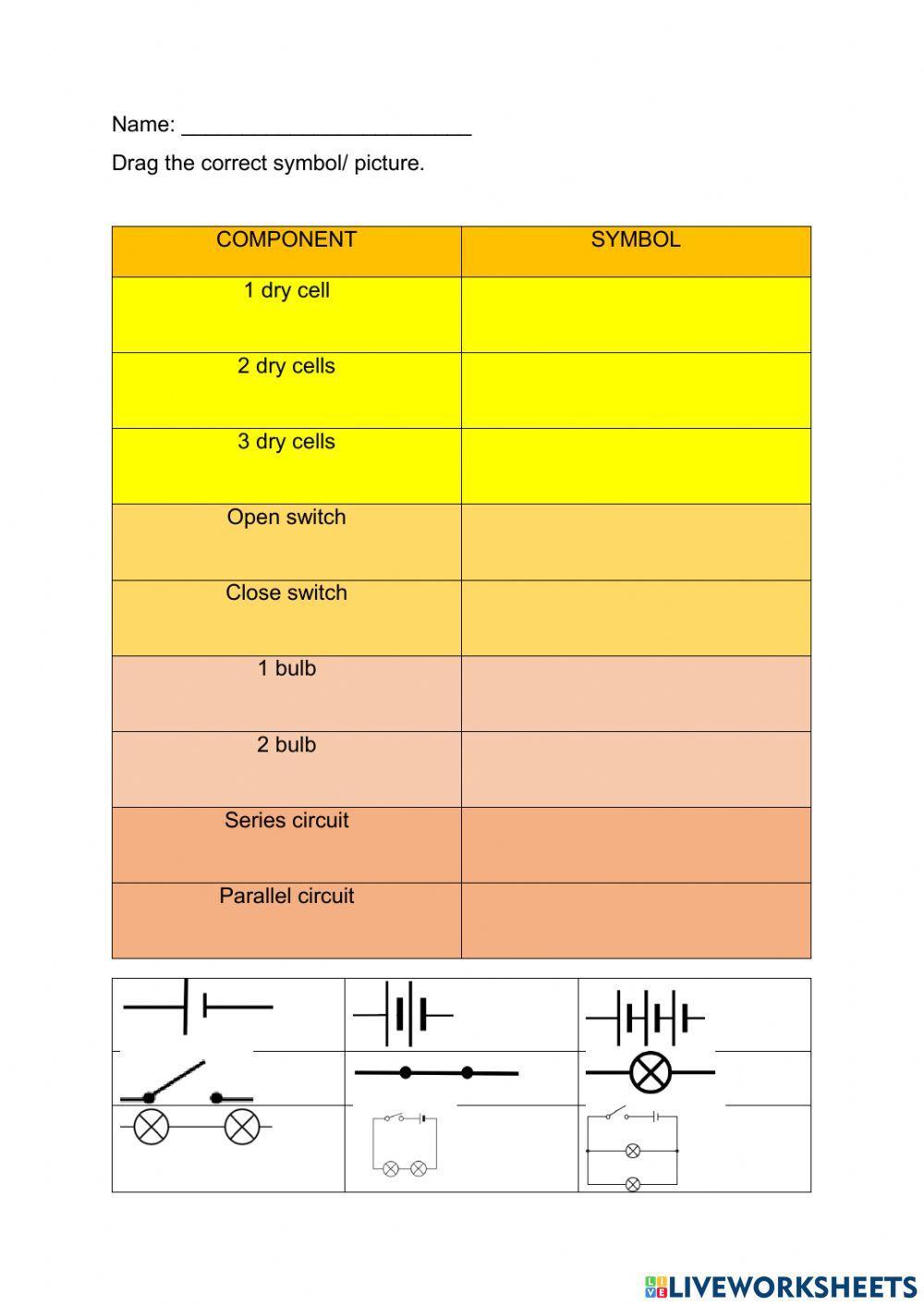 Series And Parallel Circuits Activity Live Worksheets series-and-parallel-circuits-activity-live-worksheets