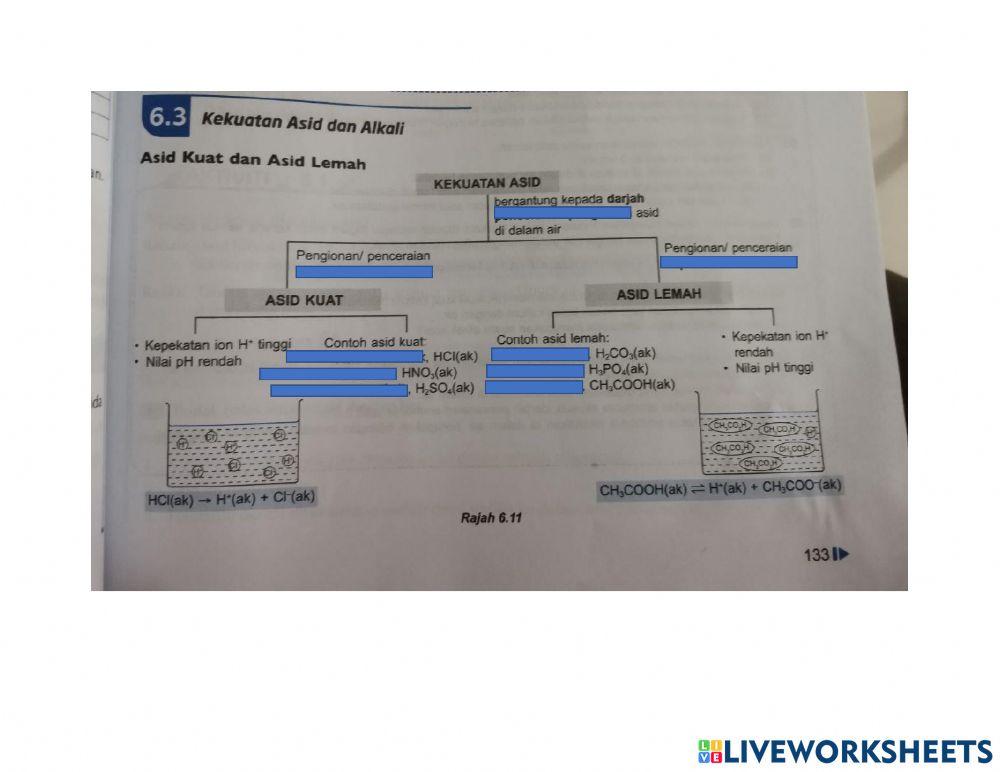 Asid worksheet | Live Worksheets