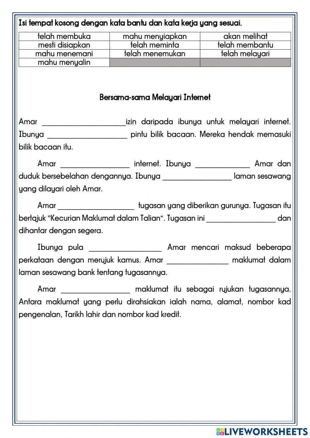 Bersama-sama Melayari Internet | CikguSitiNazirah