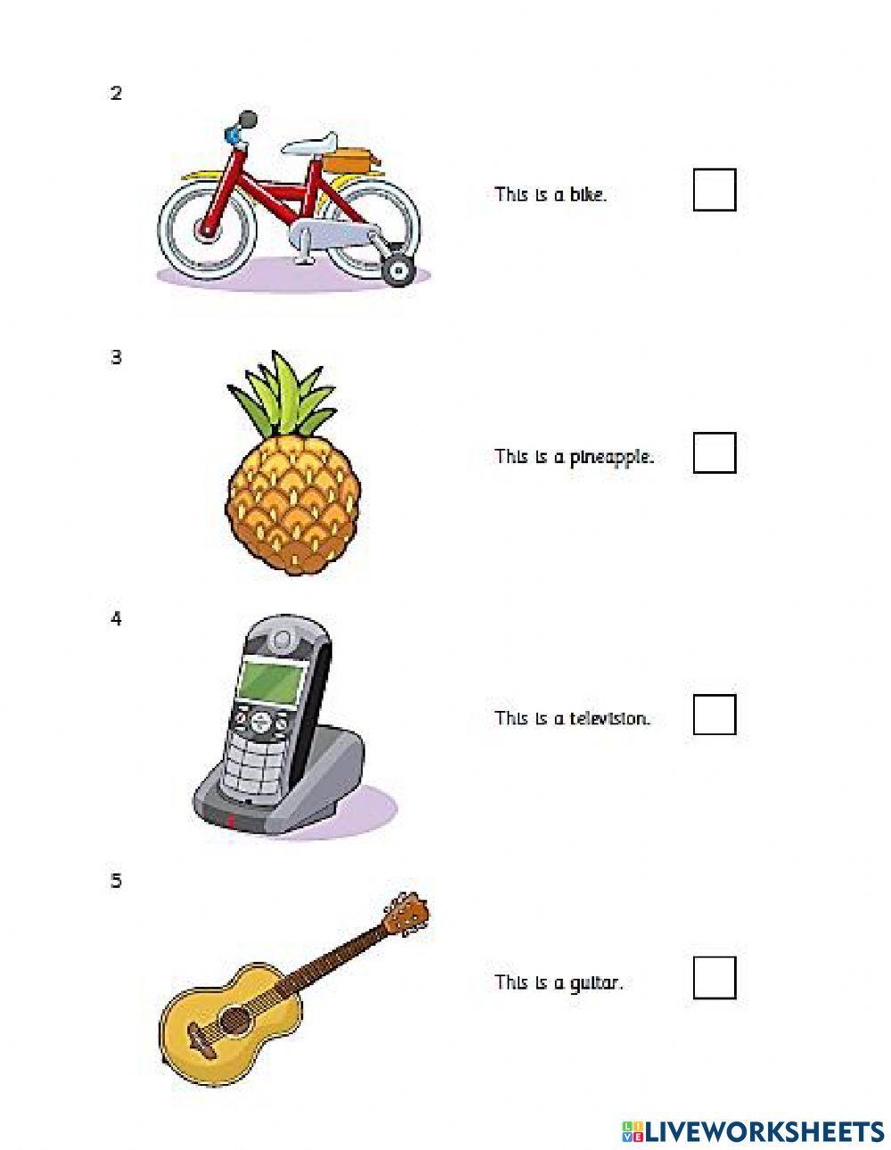 Young learners practice 2 worksheet | Live Worksheets