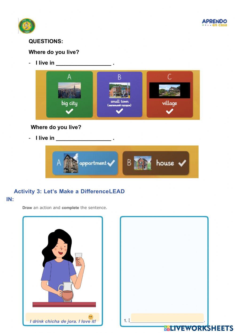 People who make a difference free online worksheet | Live Worksheets