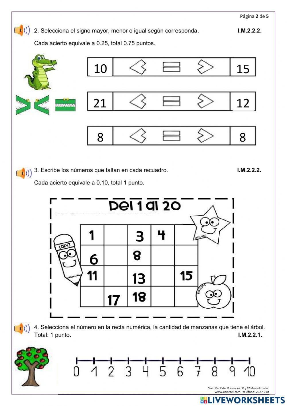 Logico- matematica exercise | Live Worksheets