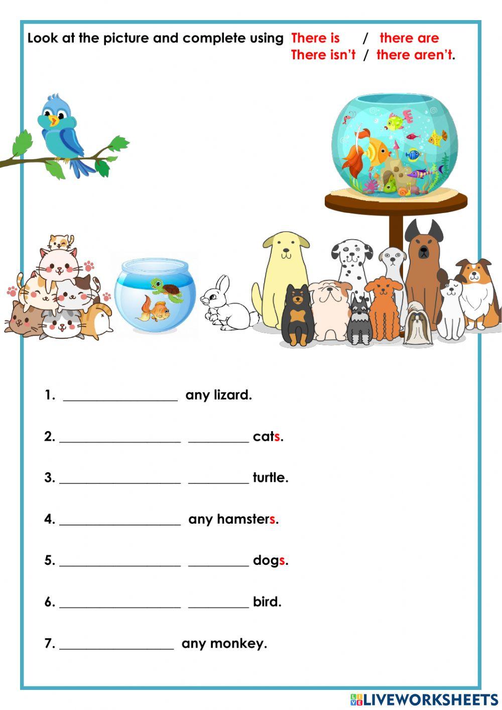 1308054 | 1° Homework No.1 - There is - There are