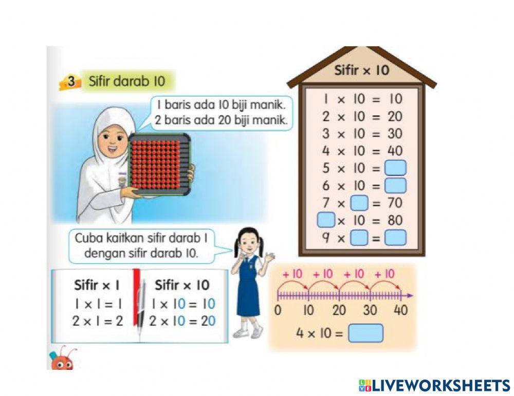 Matematik online exercise for 1 | Live Worksheets