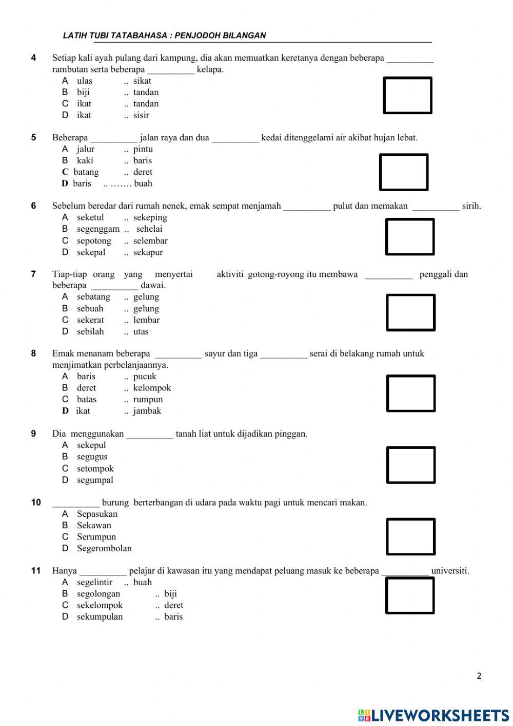 Penjodoh Bilangan Modul 2 Interactive Worksheet Nbkomputer