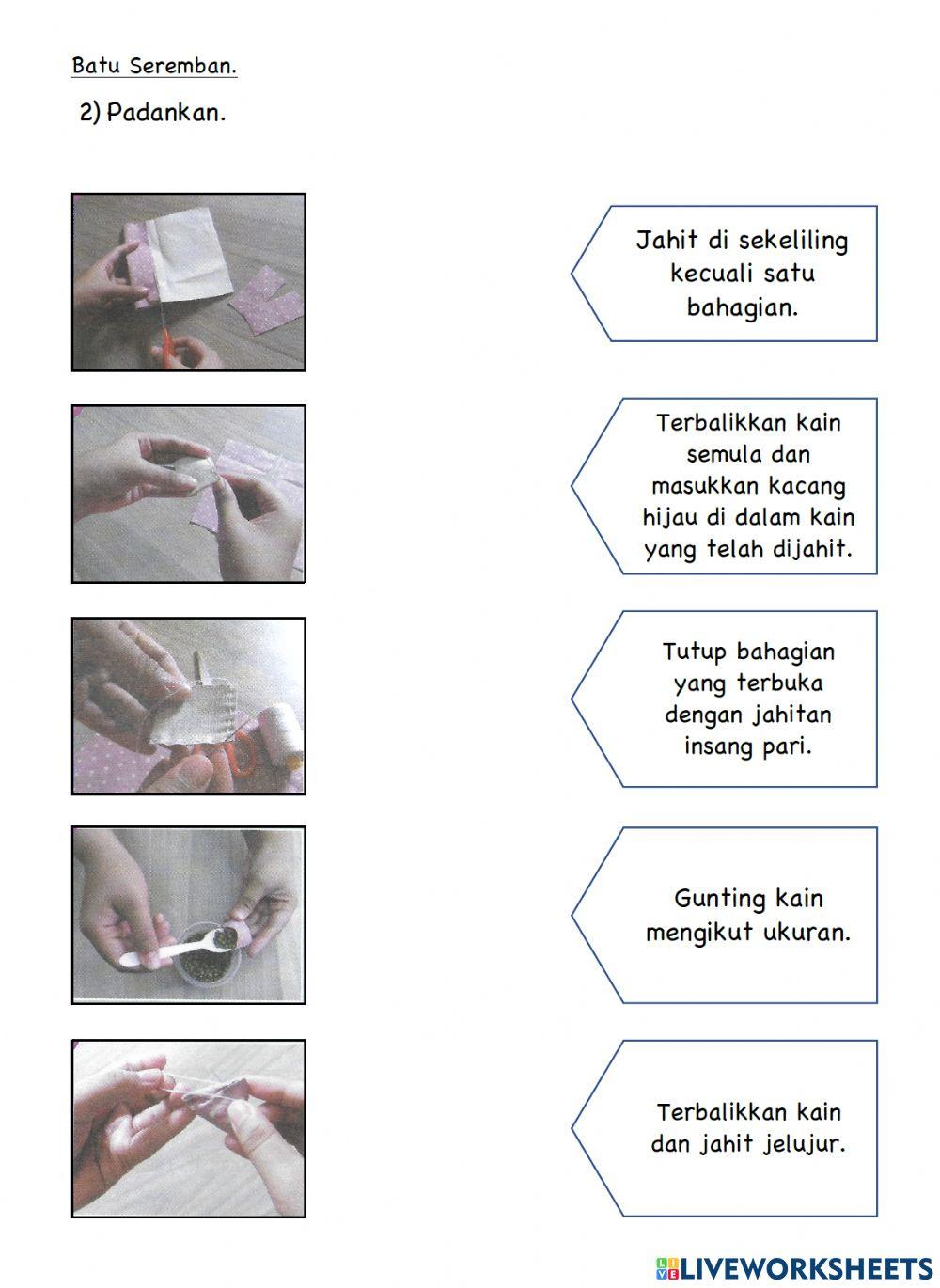 Motor Halus - Batu seremban 2 worksheet | Live Worksheets