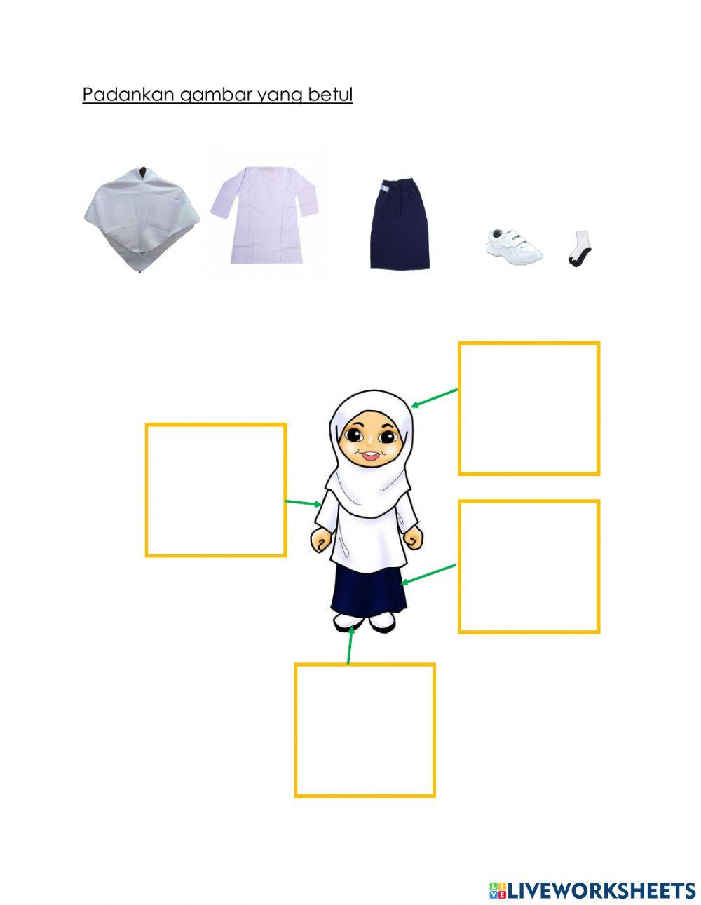 Pengurusan diri interactive exercise for PENDIDIKAN KHAS | Live Worksheets