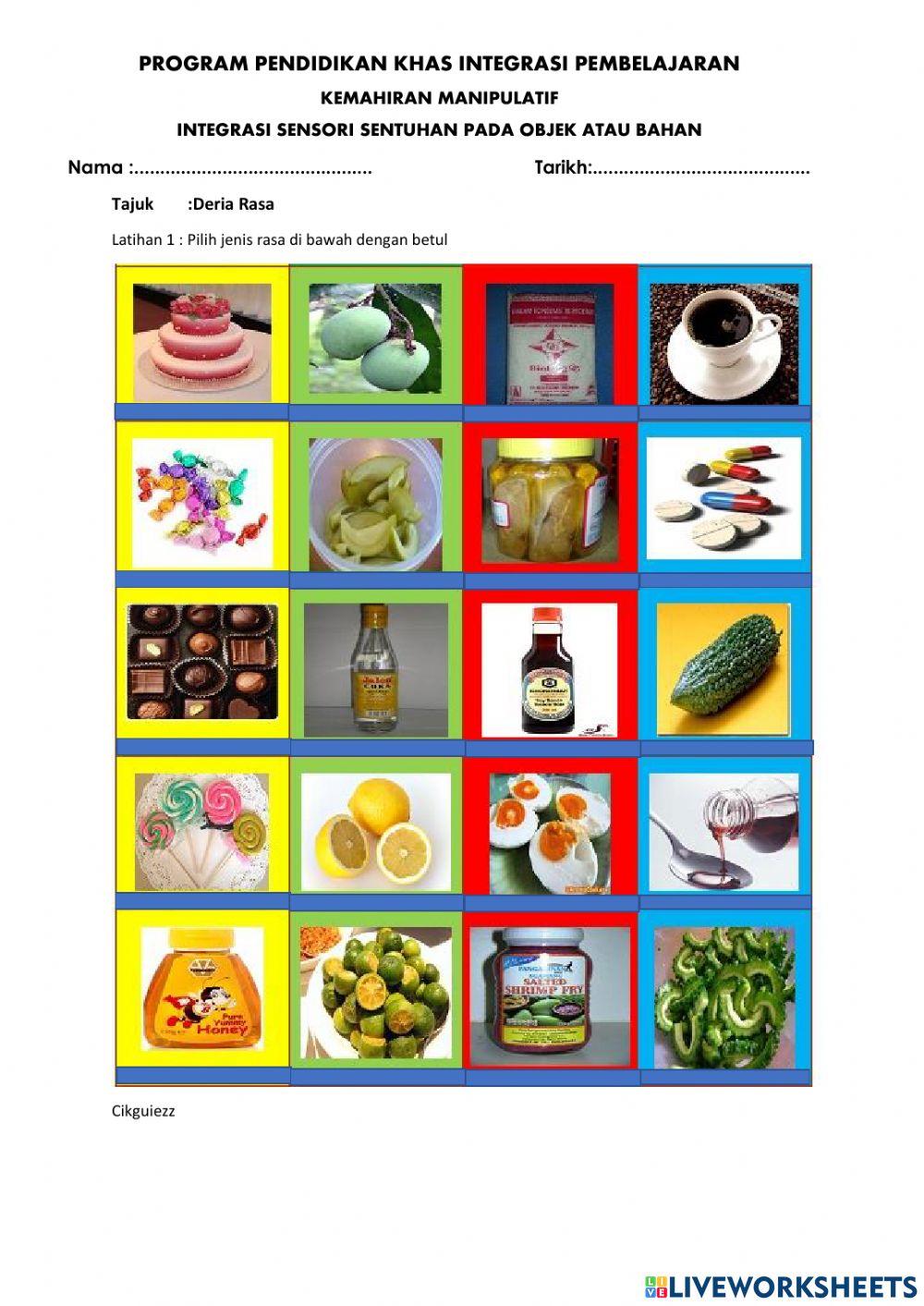 1219004 | Jenis-Jenis Rasa | iezaidy bin omar