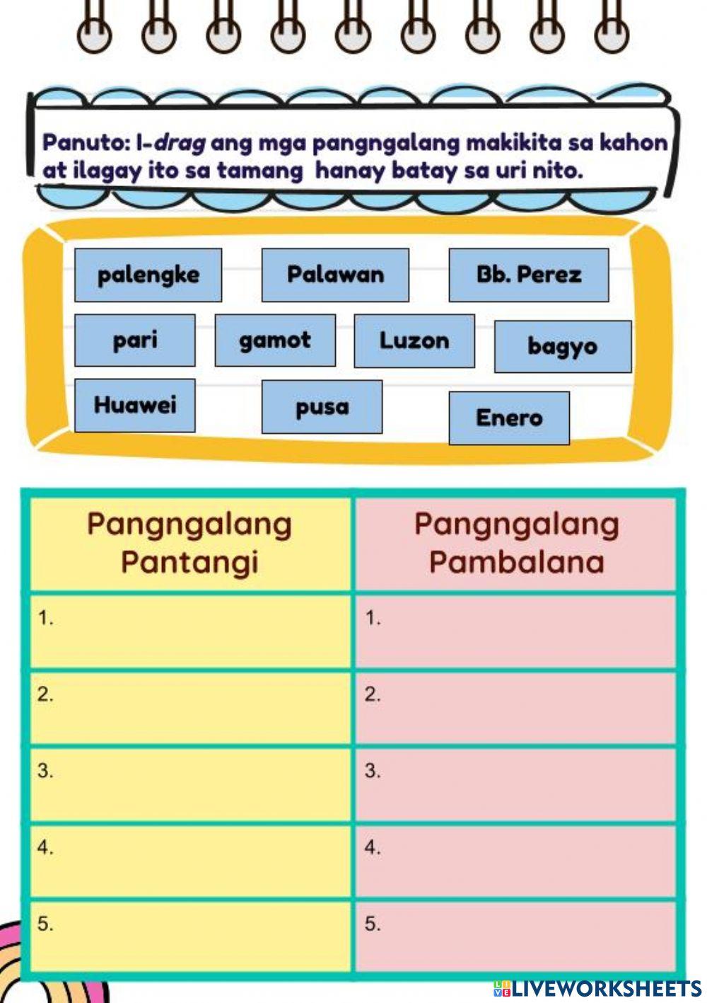 3285260 | Uri ng Pangngalan Ayon sa Kayarian