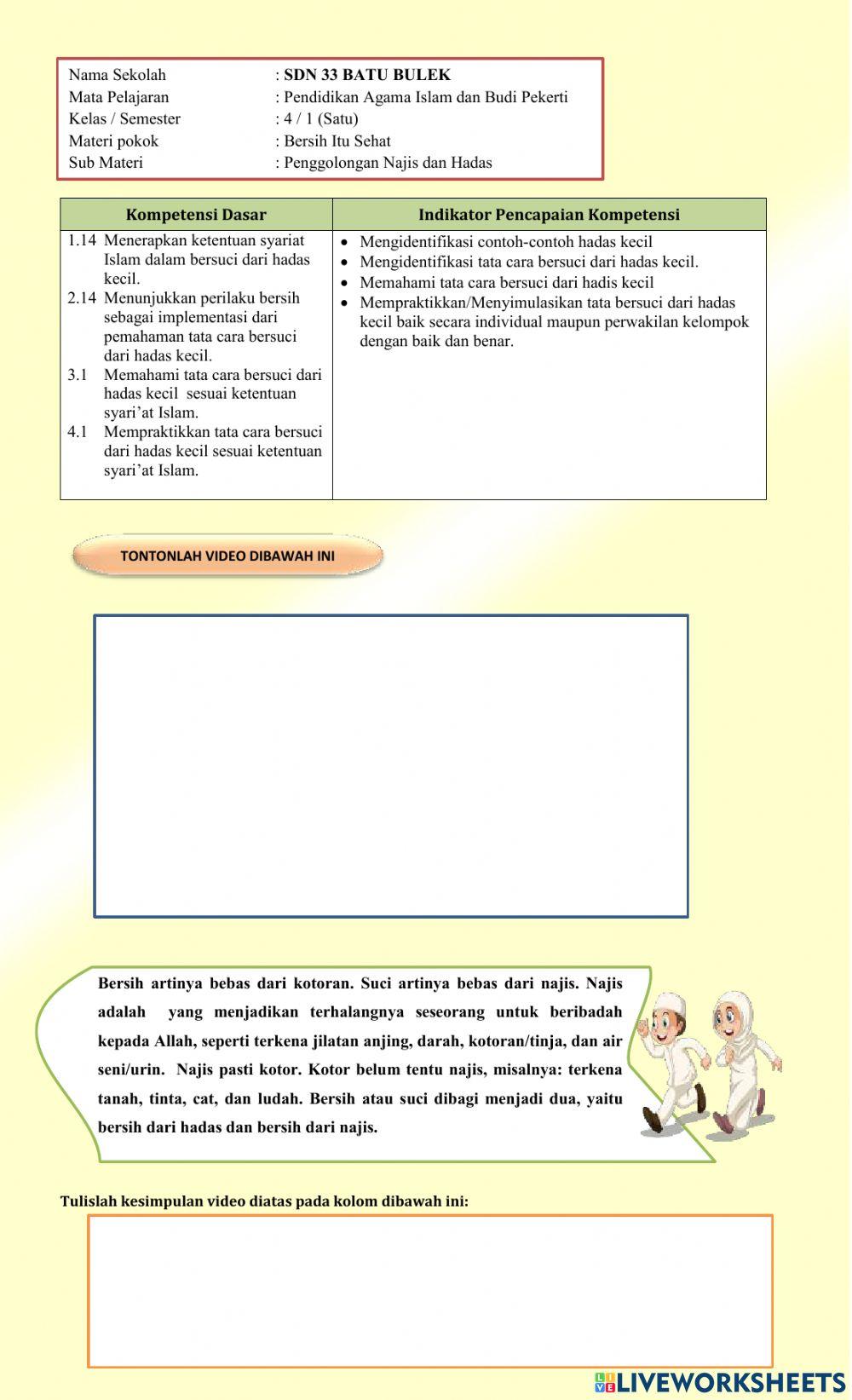 LKPD PAI KELAS MATERI ZAKAT Online Exercise For Live, 57% OFF