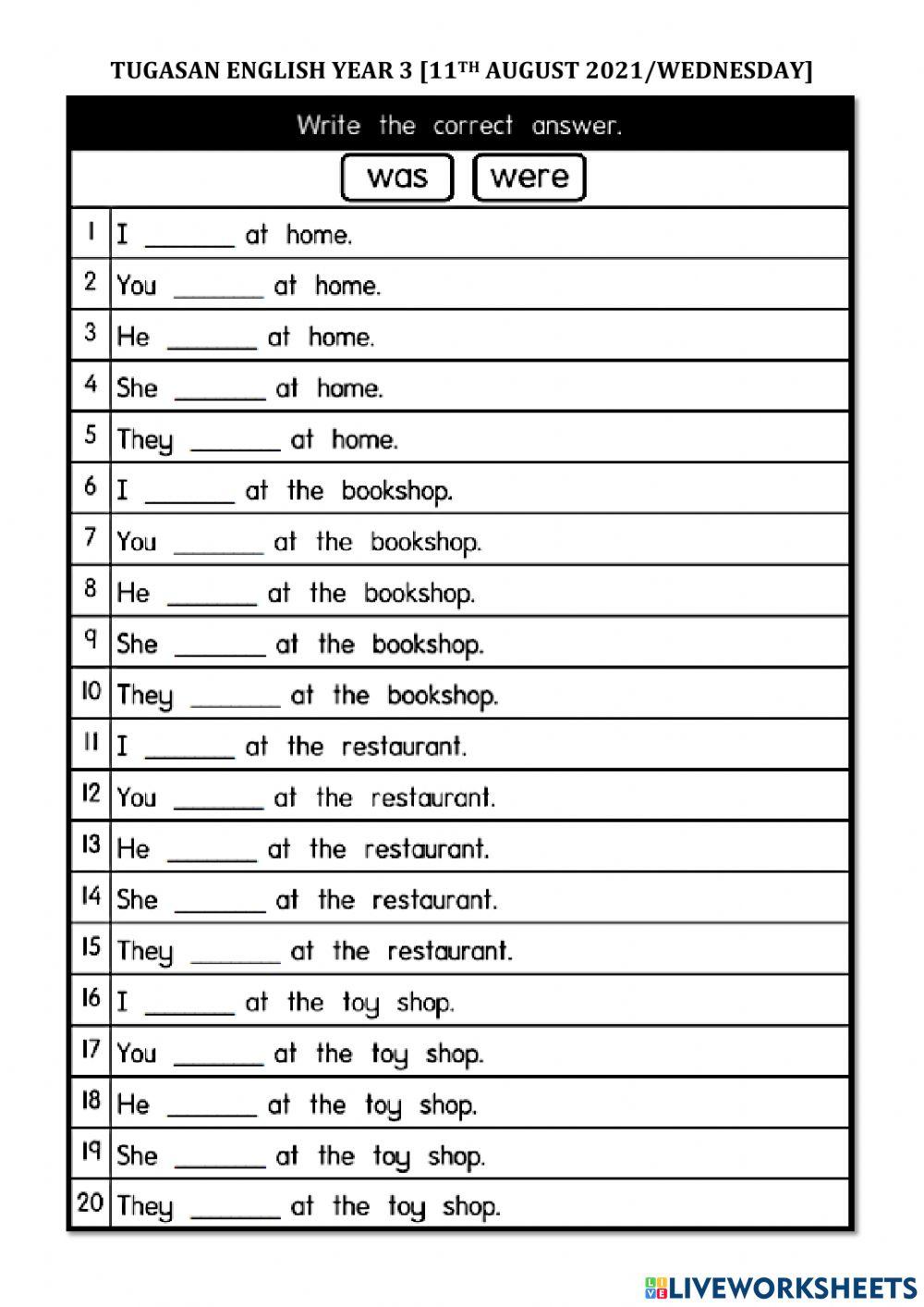 Get Smart Plus 3: Module 8 (was-were) 1248306