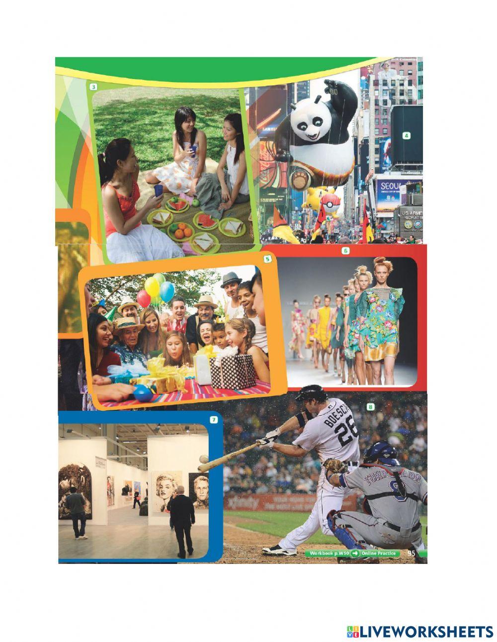 6680049 | Fun Events Vocabulary | Agostina Garcia