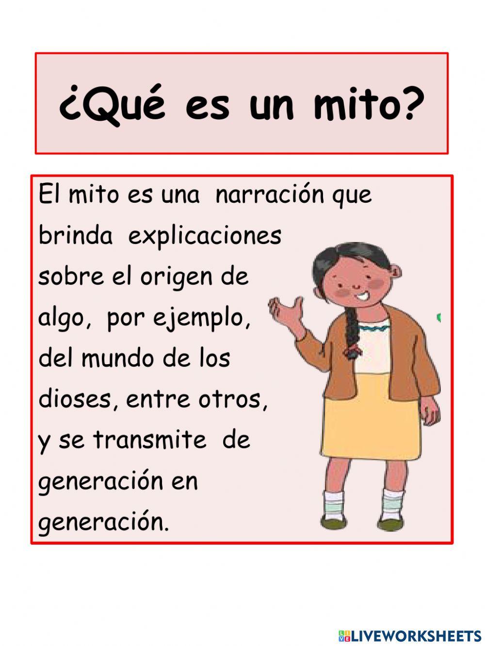 MITO LLUVIA INTENSA - COMUNICACIÓN online exercise for | Live Worksheets