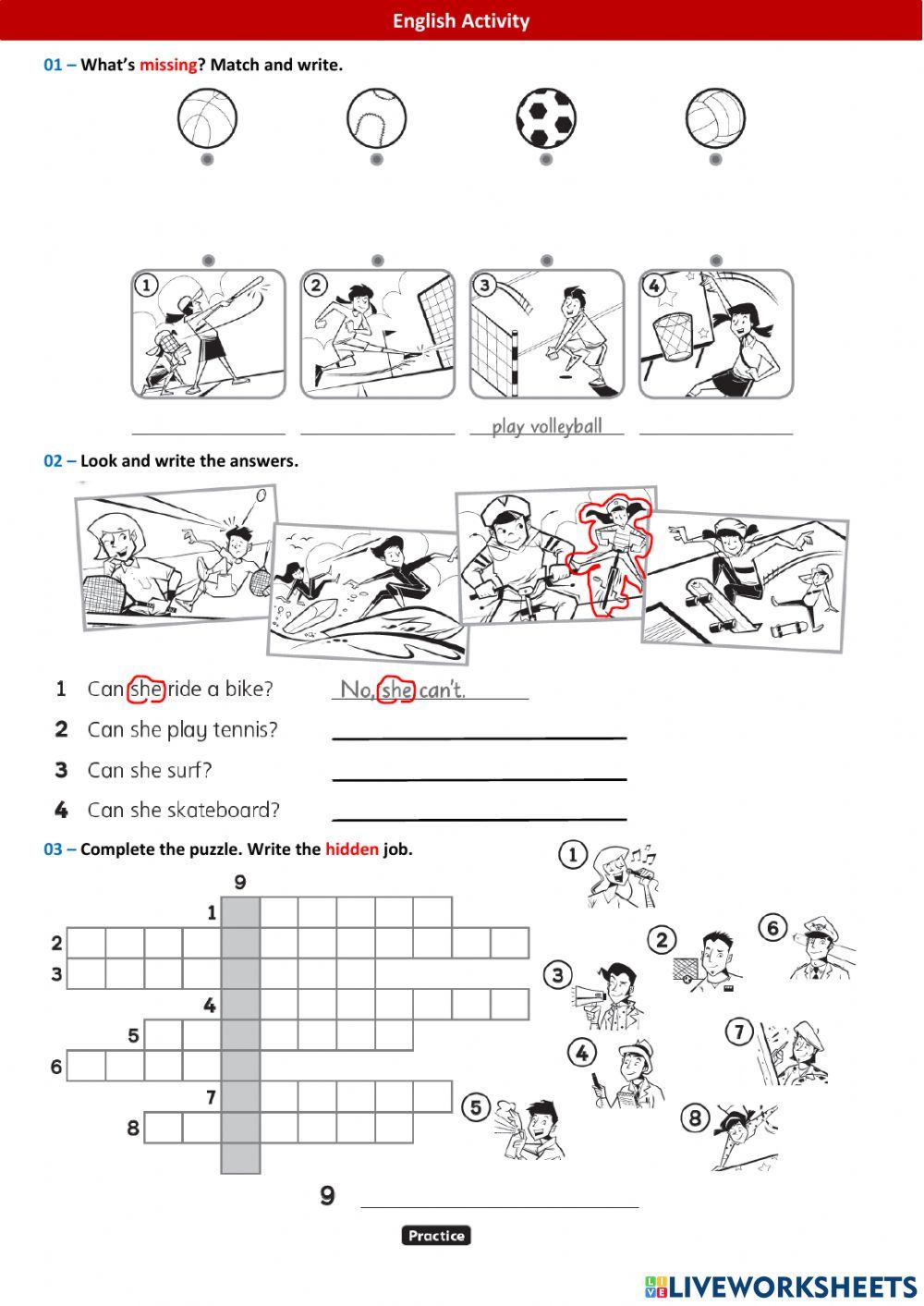 Use of CAN | silviogoncalvesbrito4 | Live Worksheets