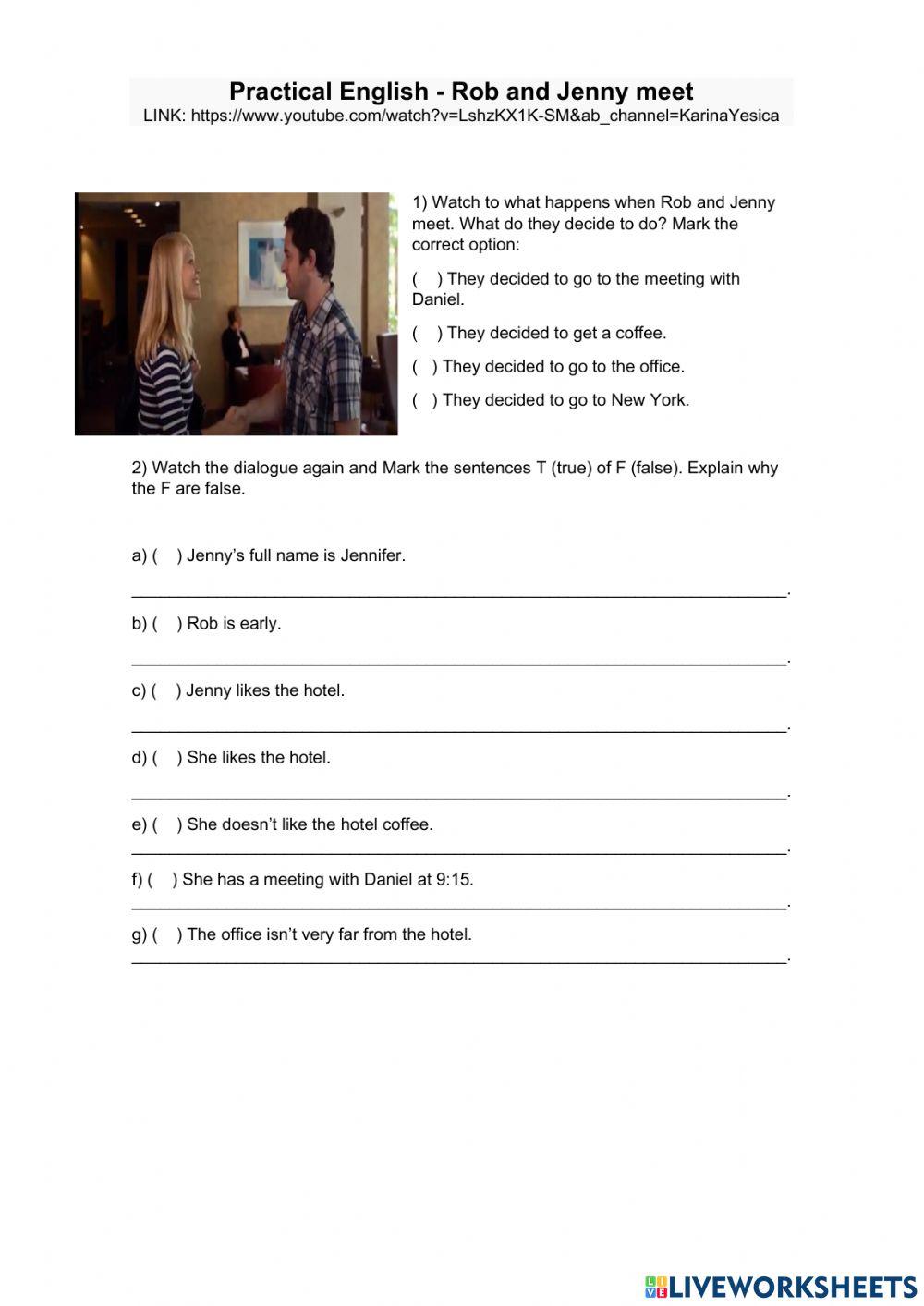 Practical Engli… | Free Interactive Worksheets | 1250826