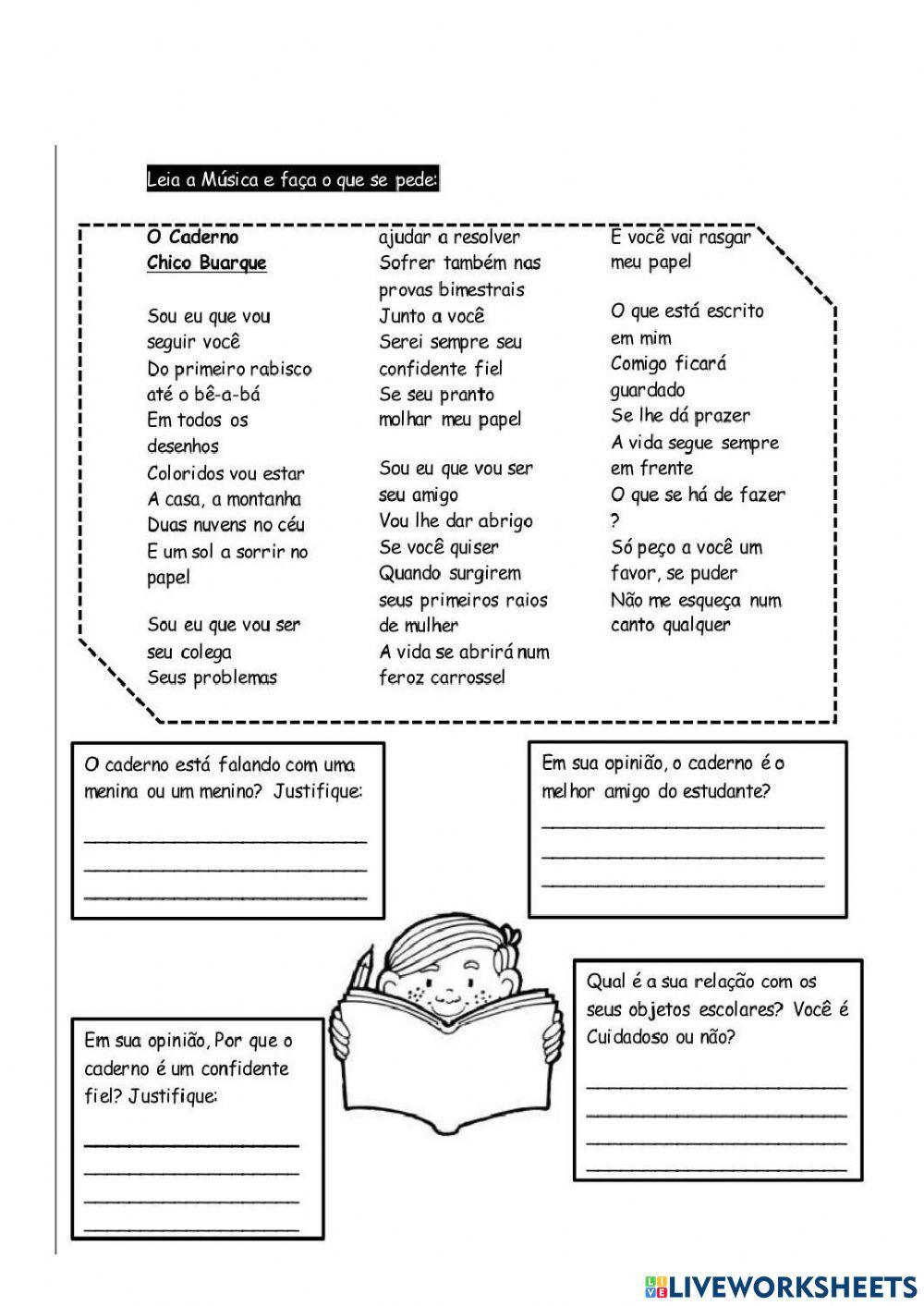 Portugues online exercise for 2 ano | Live Worksheets