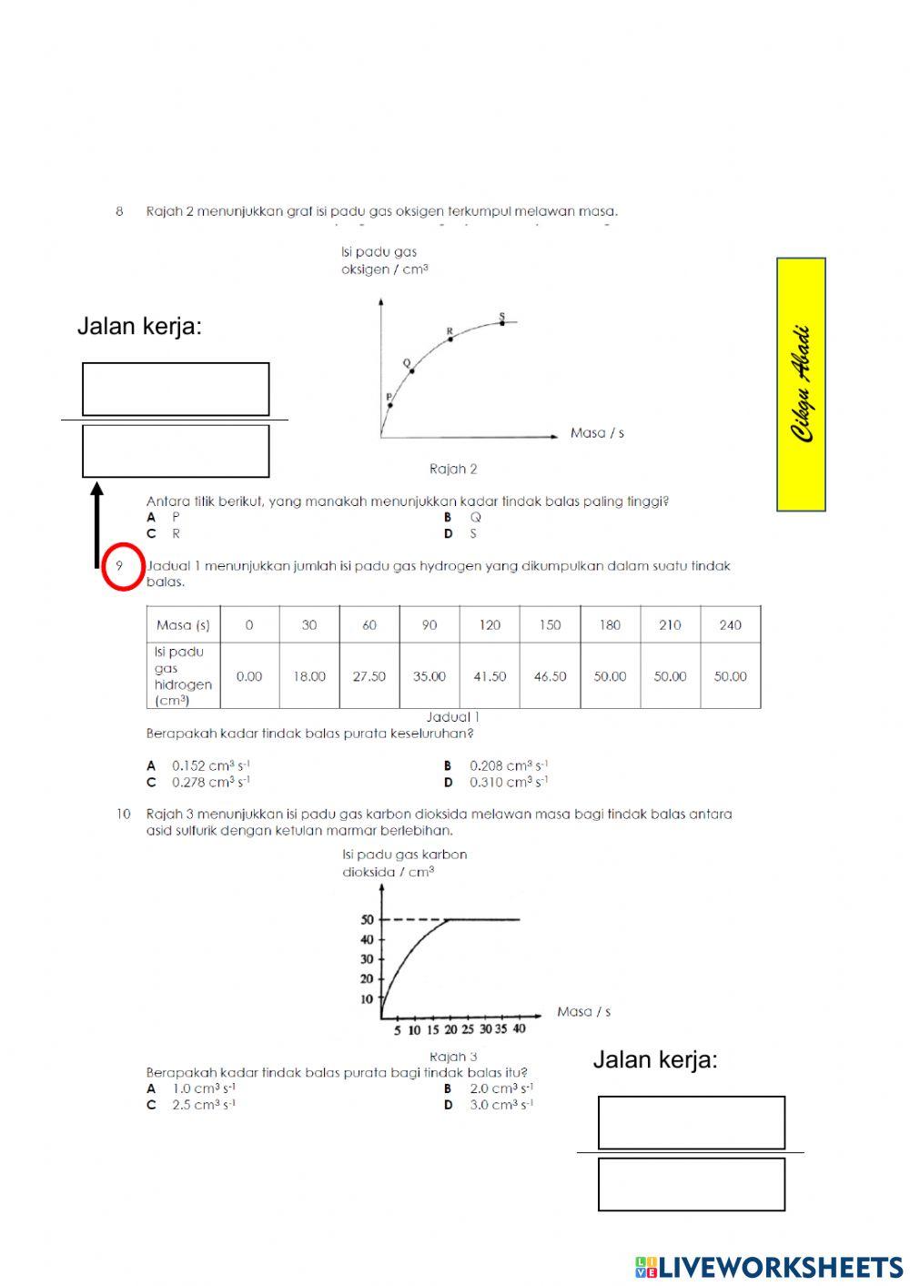 PROSES HABER VS PROSES SENTUH online exercise for | Live Worksheets