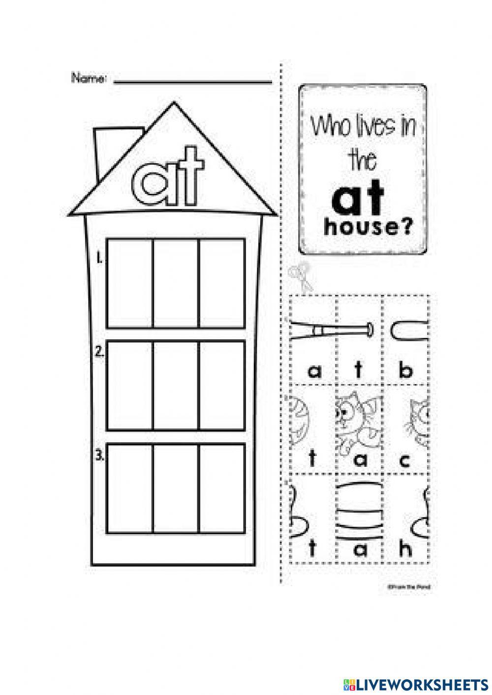 Cvc words | Free Interactive Worksheets | 1253219