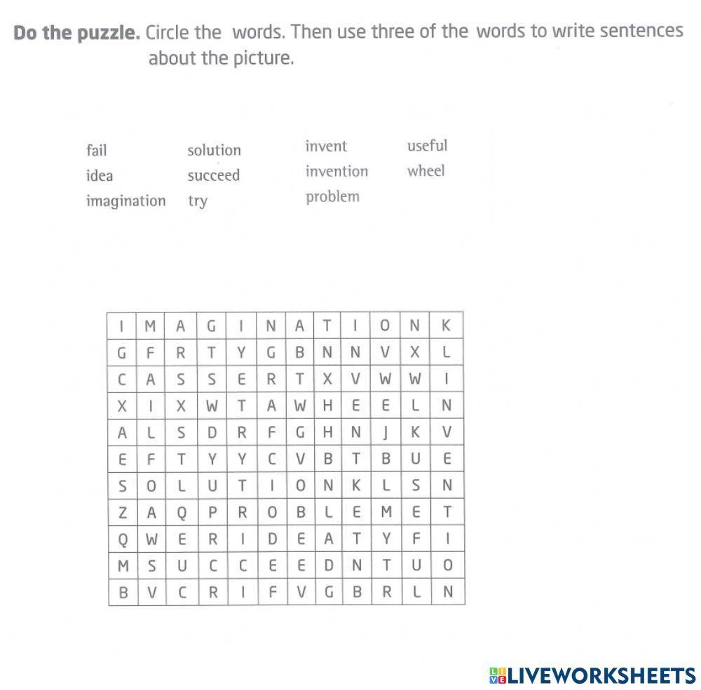 WB online worksheet for 5 | Live Worksheets